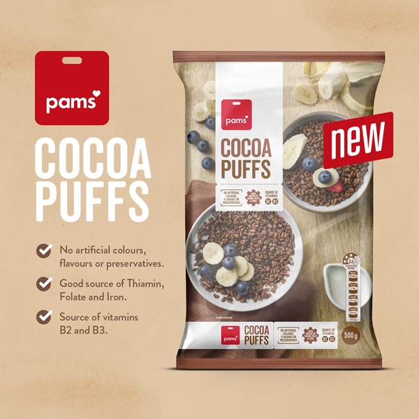 New Pams Cocoa Puffs