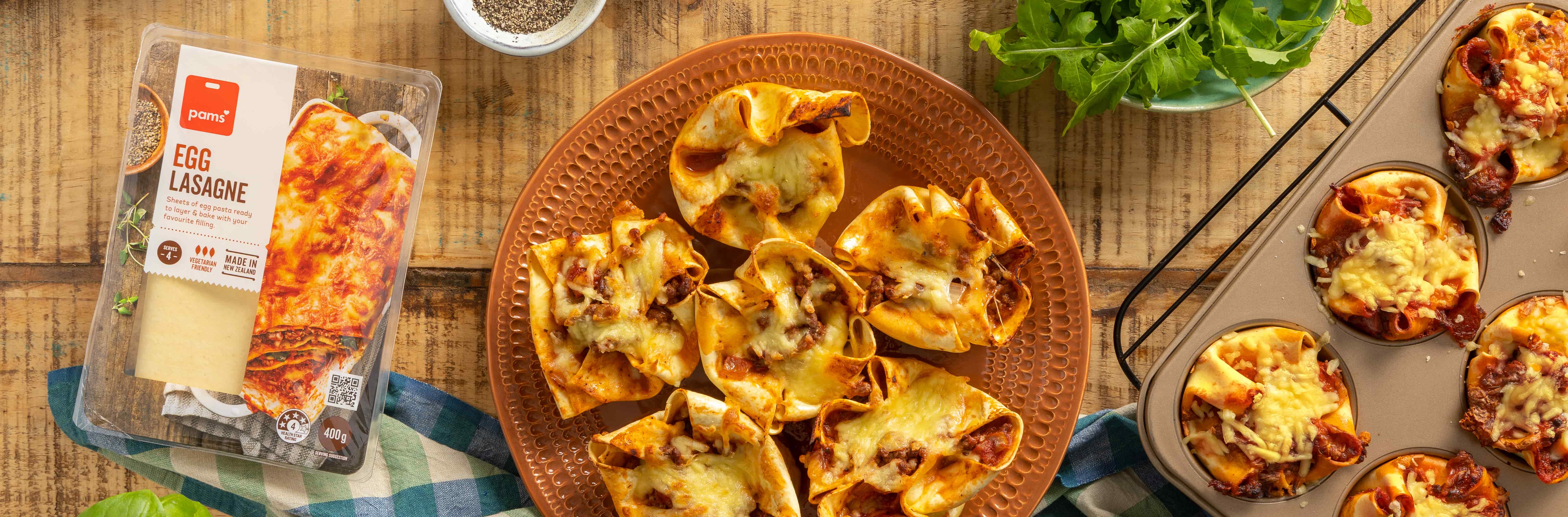 how to cook egg lasagne sheets